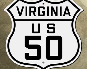 Highway 50 Sign | Etsy