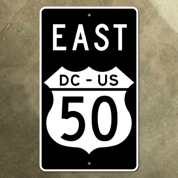 Highway 50 Sign - Etsy