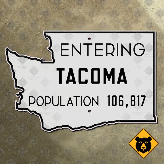 Population Road Sign