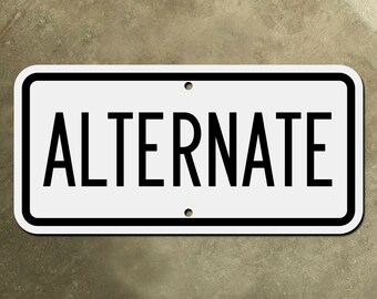 BUSINESS highway road sign route marker auxiliary supplemental | Etsy