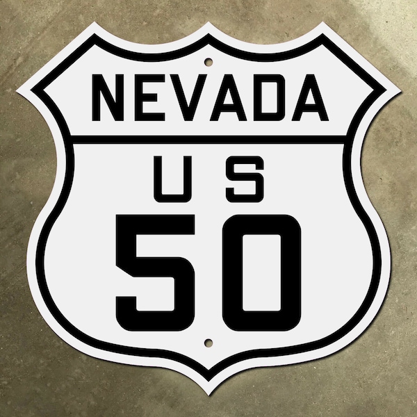 Highway 50 Sign - Etsy