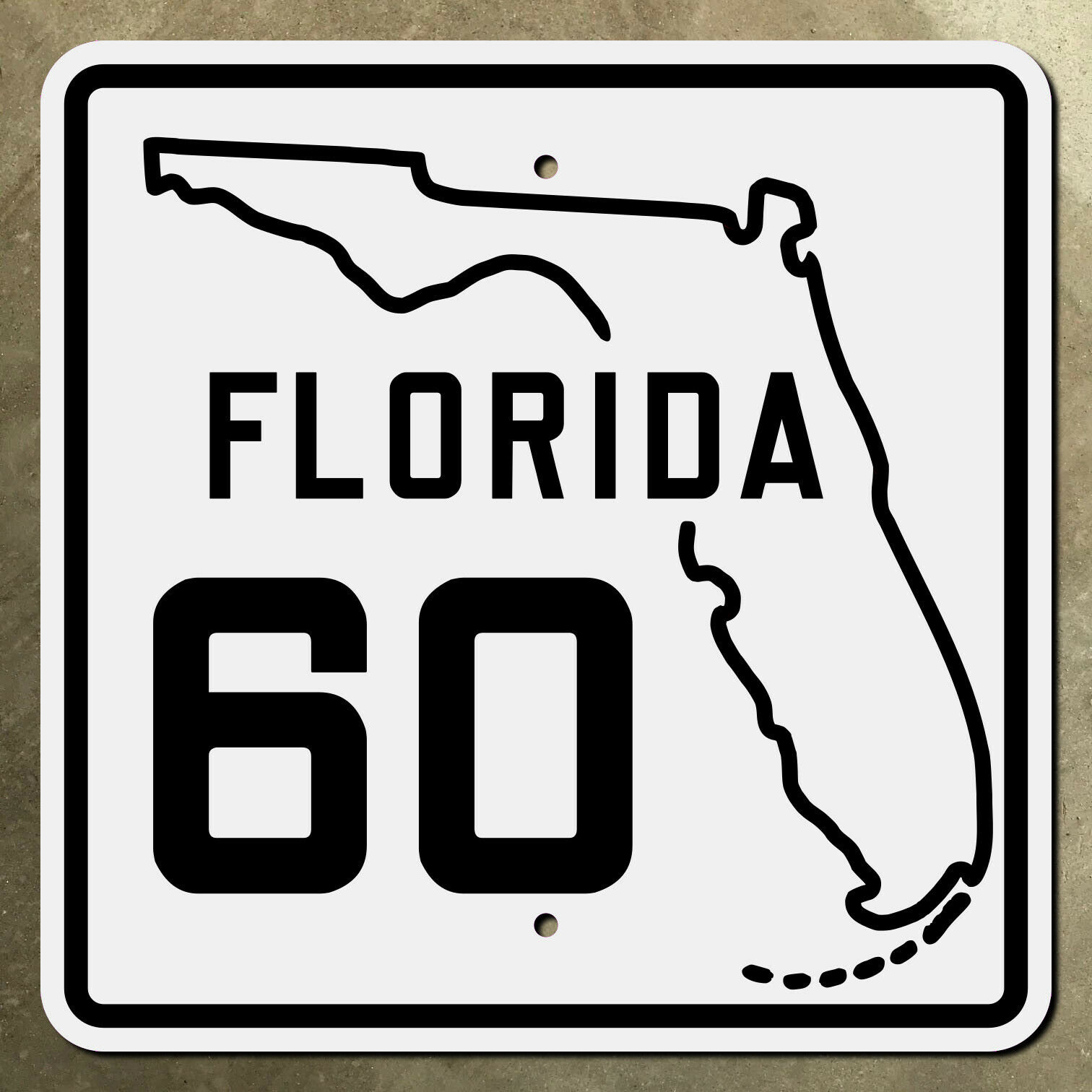 Florida State Route 60 Highway Marker Road Sign Tampa - Etsy