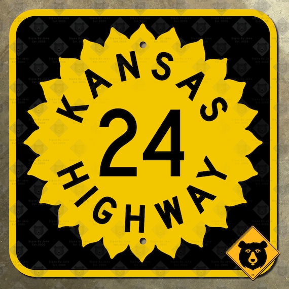 Kansas State Road Signs 2+ Hundred Kansas State Welcome Sign