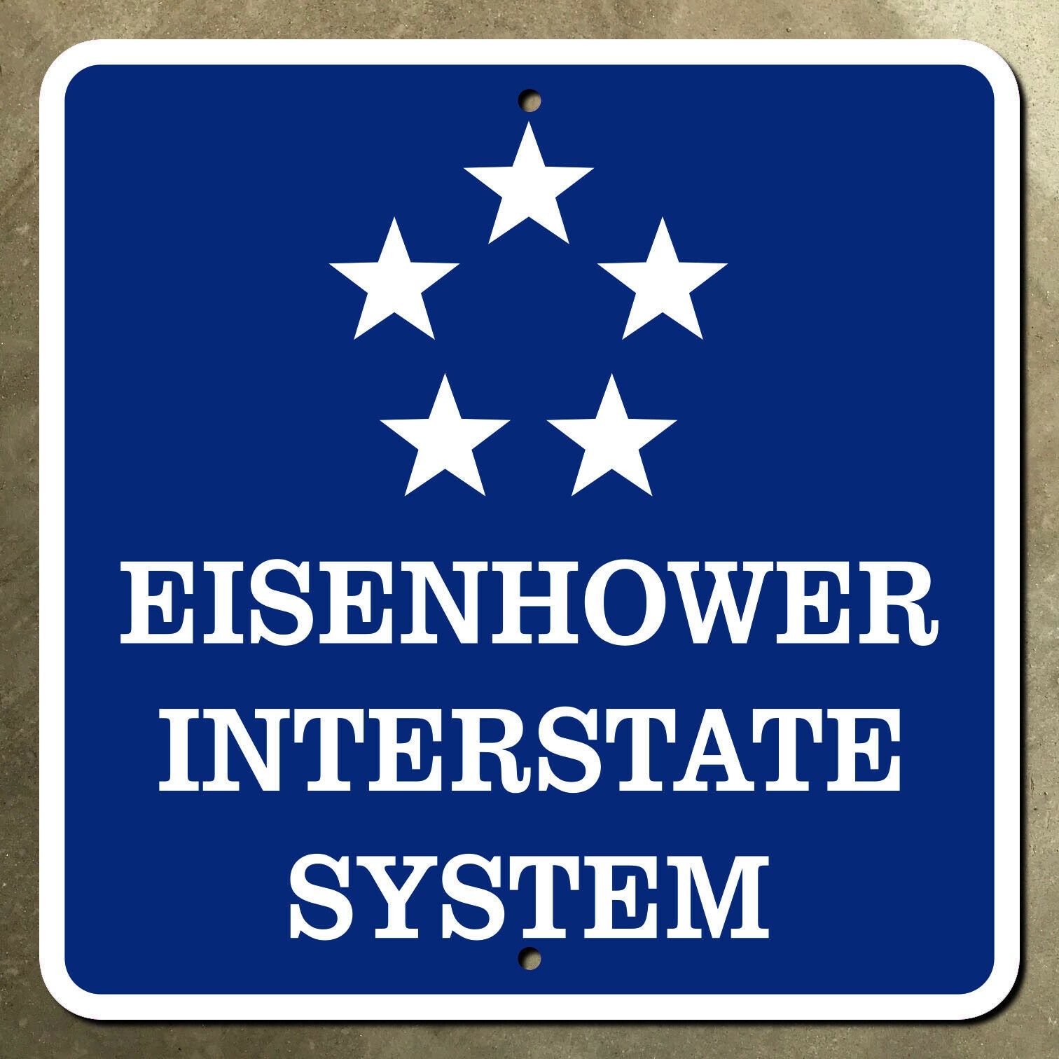 Eisenhower Interstate System Highway Marker Road Sign Route - Etsy Eisenhower Interstate System Highway Marker Road Sign Route - Etsy