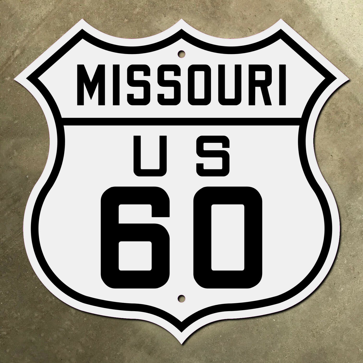 Missouri US Route 60 Highway Marker Sign Mother Road - Etsy