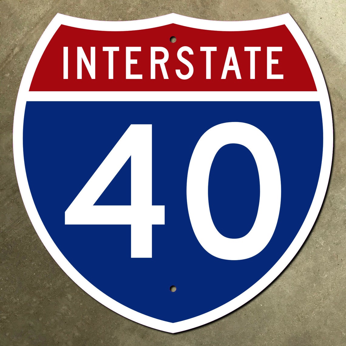 Interstate Route 40 Highway Marker Road Sign US 66 1961 - Etsy UK