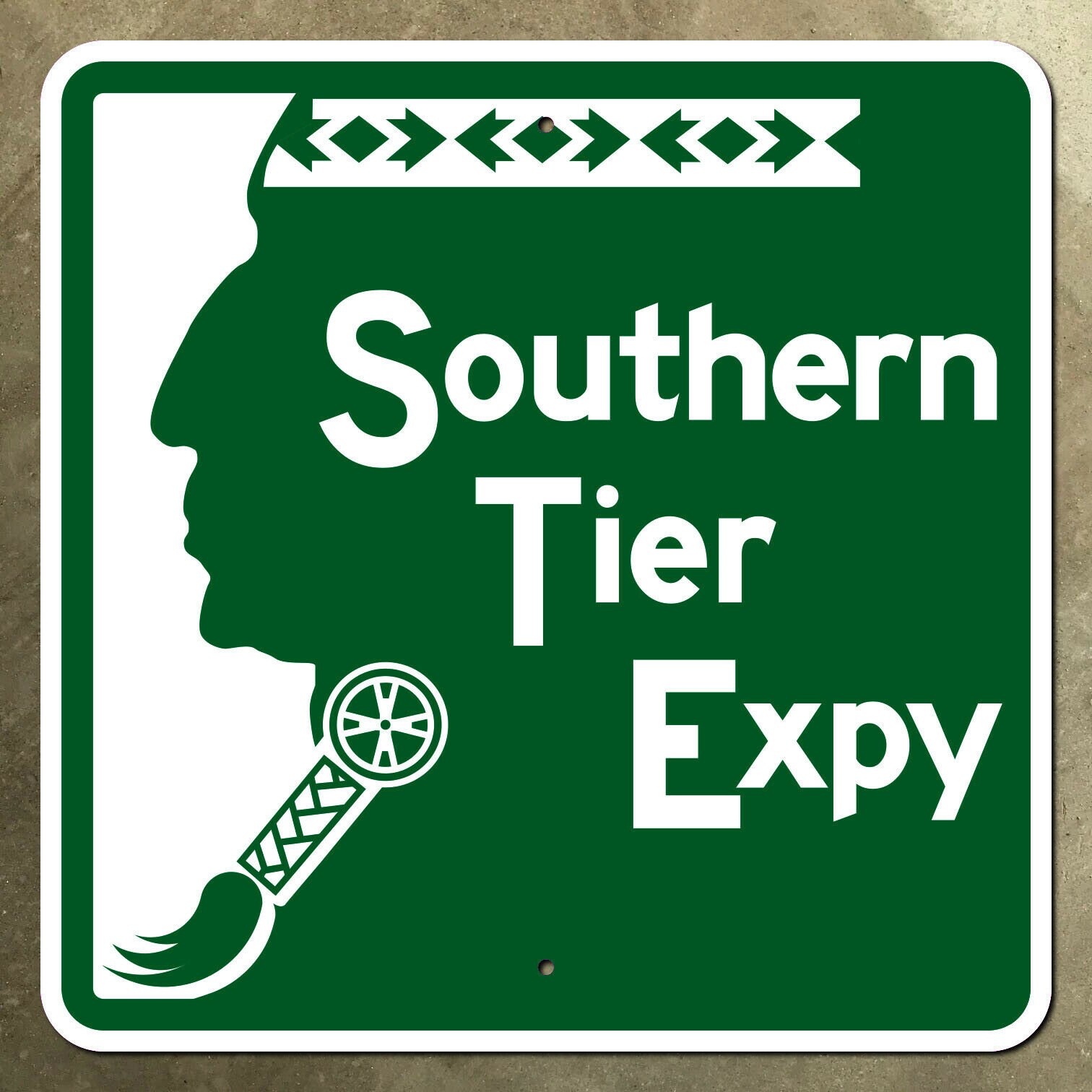 New York Southern Tier Expressway Highway Marker Road Sign Route 17 86 ...