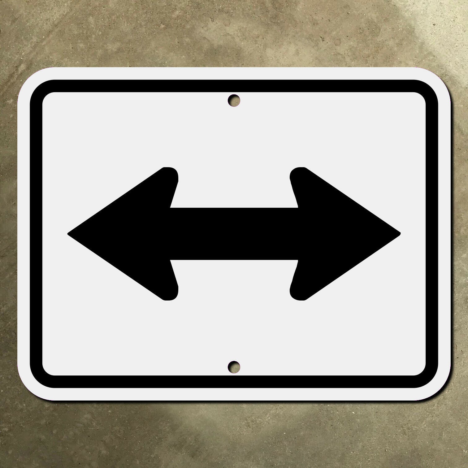 Left and Right ARROW Highway Road Sign Route Marker Auxiliary - Etsy