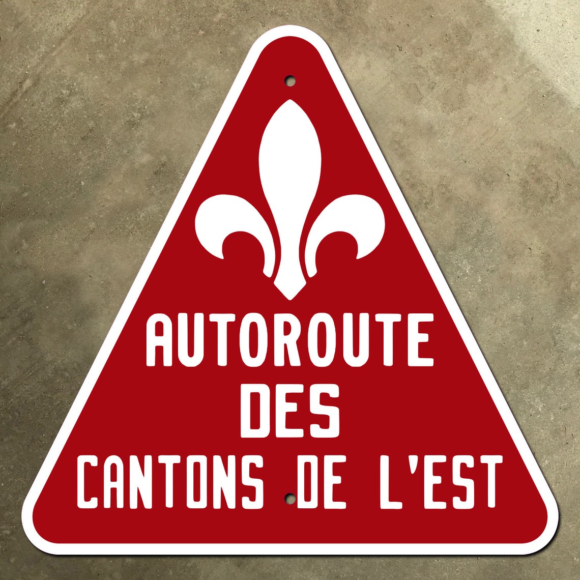 Quebec Autoroute Cantons De L'est Route Highway Marker Road Sign Canada ...