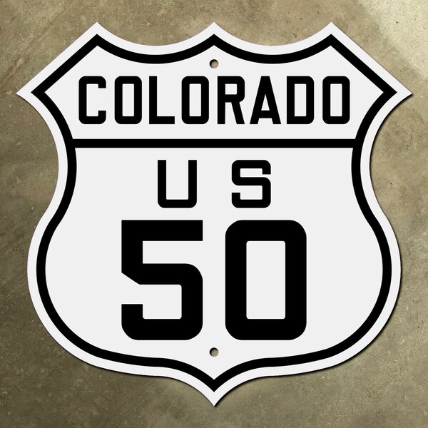 Highway 50 Sign - Etsy