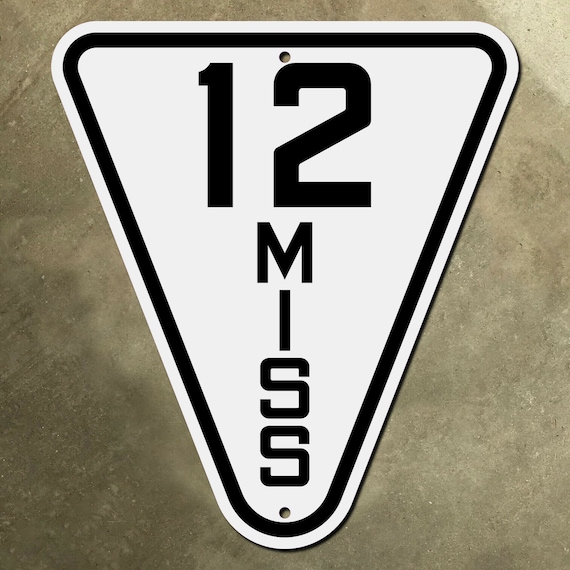 Mississippi State Highway Sign