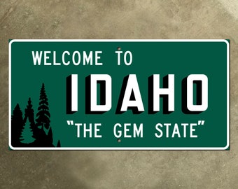 Welcome Idaho Sign - Etsy