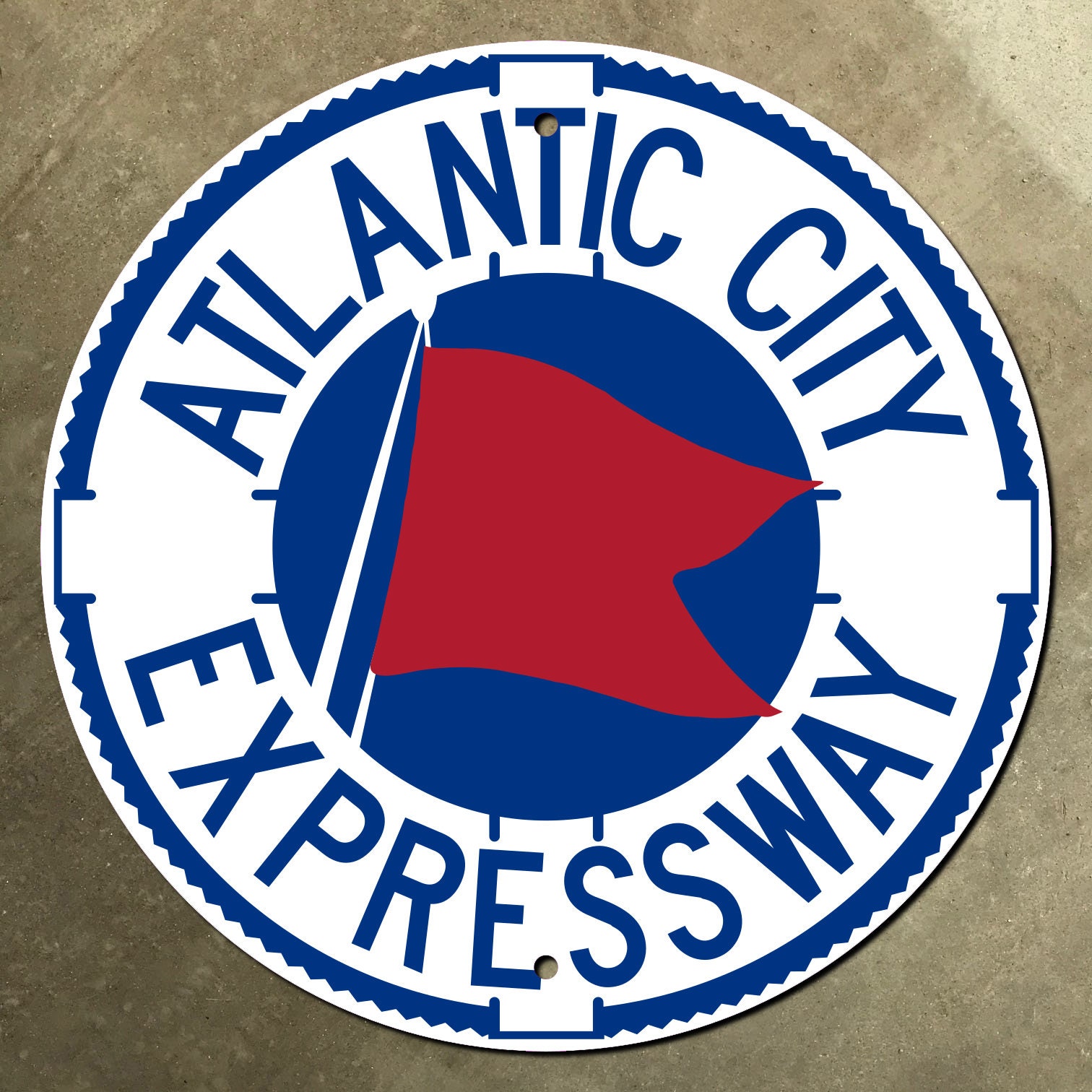 New Jersey Atlantic City Expressway Highway Marker Road Sign Route ...
