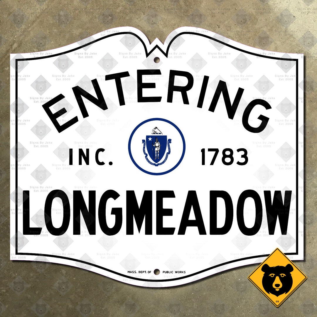 Entering Longmeadow Massachusetts Massachusetts City Limit Highway ...