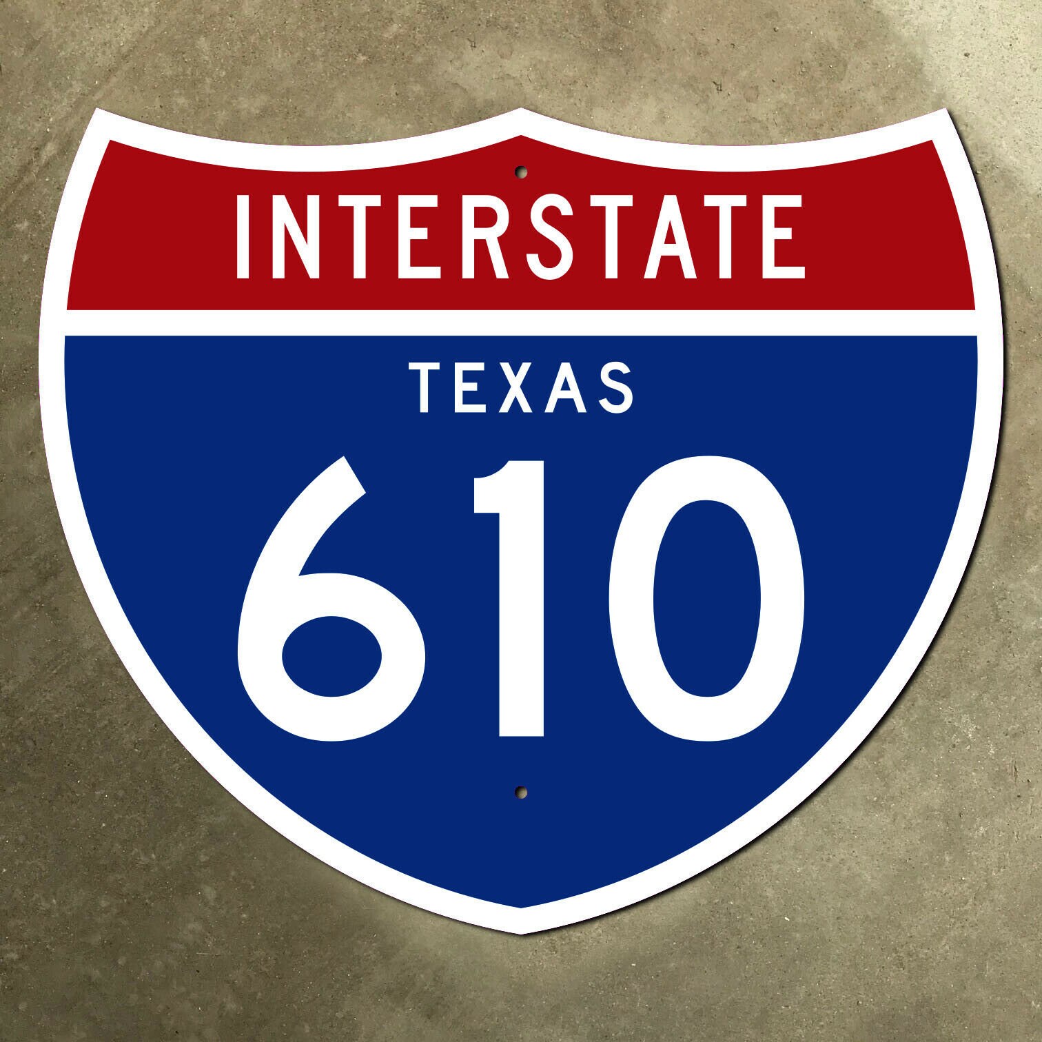 Texas Interstate Route 610 Highway Marker Road Sign Houston Loop 1961 ...