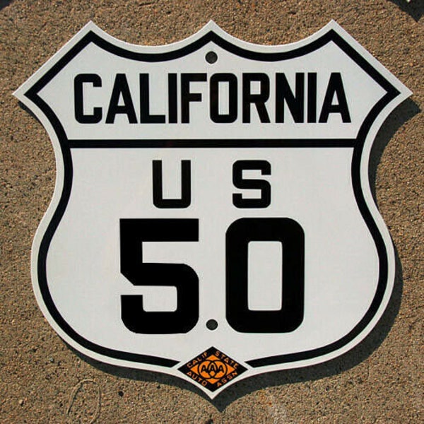 Highway 50 Sign - Etsy