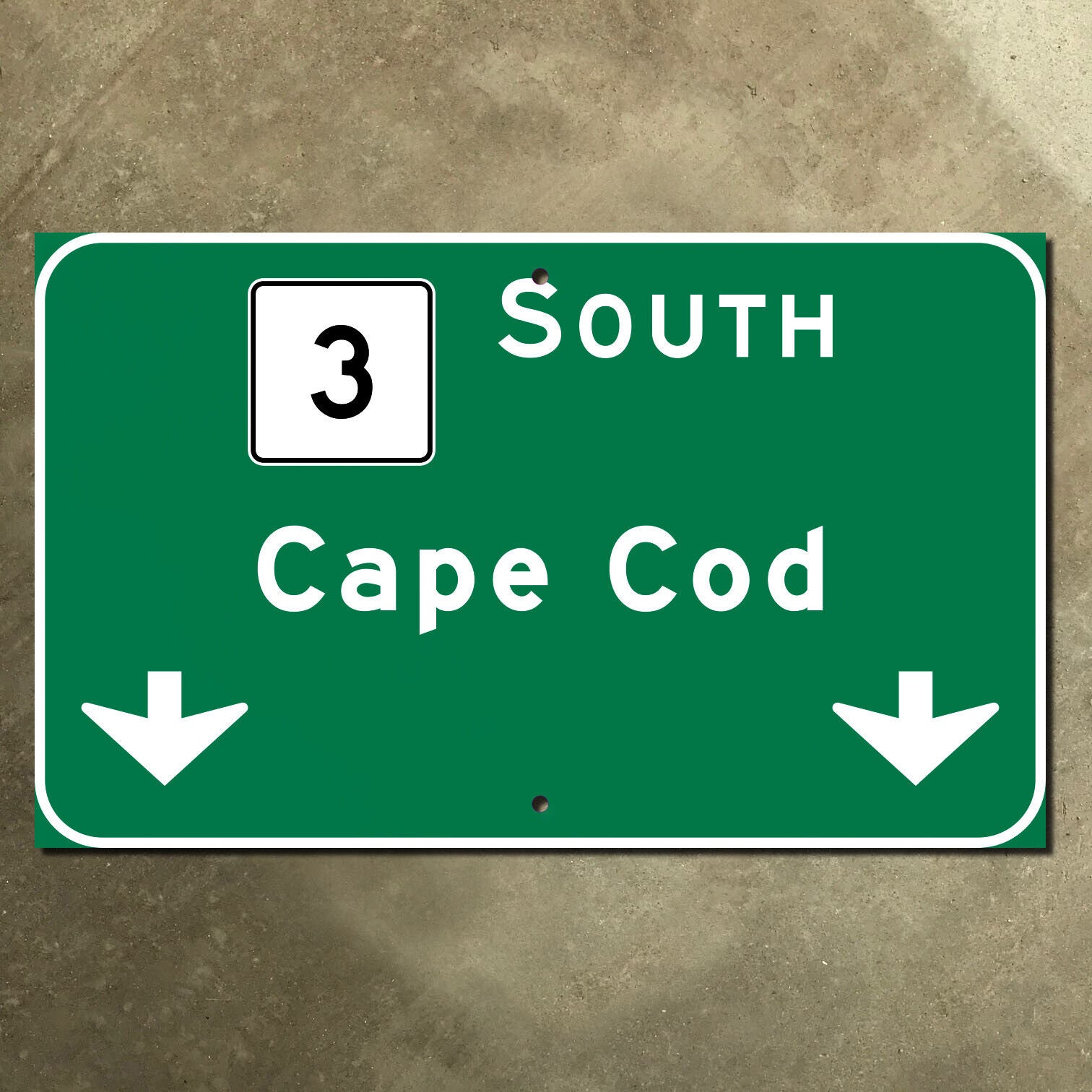 Massachusetts Cape Cod Highway 3 South Road Sign 1990s Marker - Etsy
