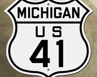 Michigan Road Sign - Etsy