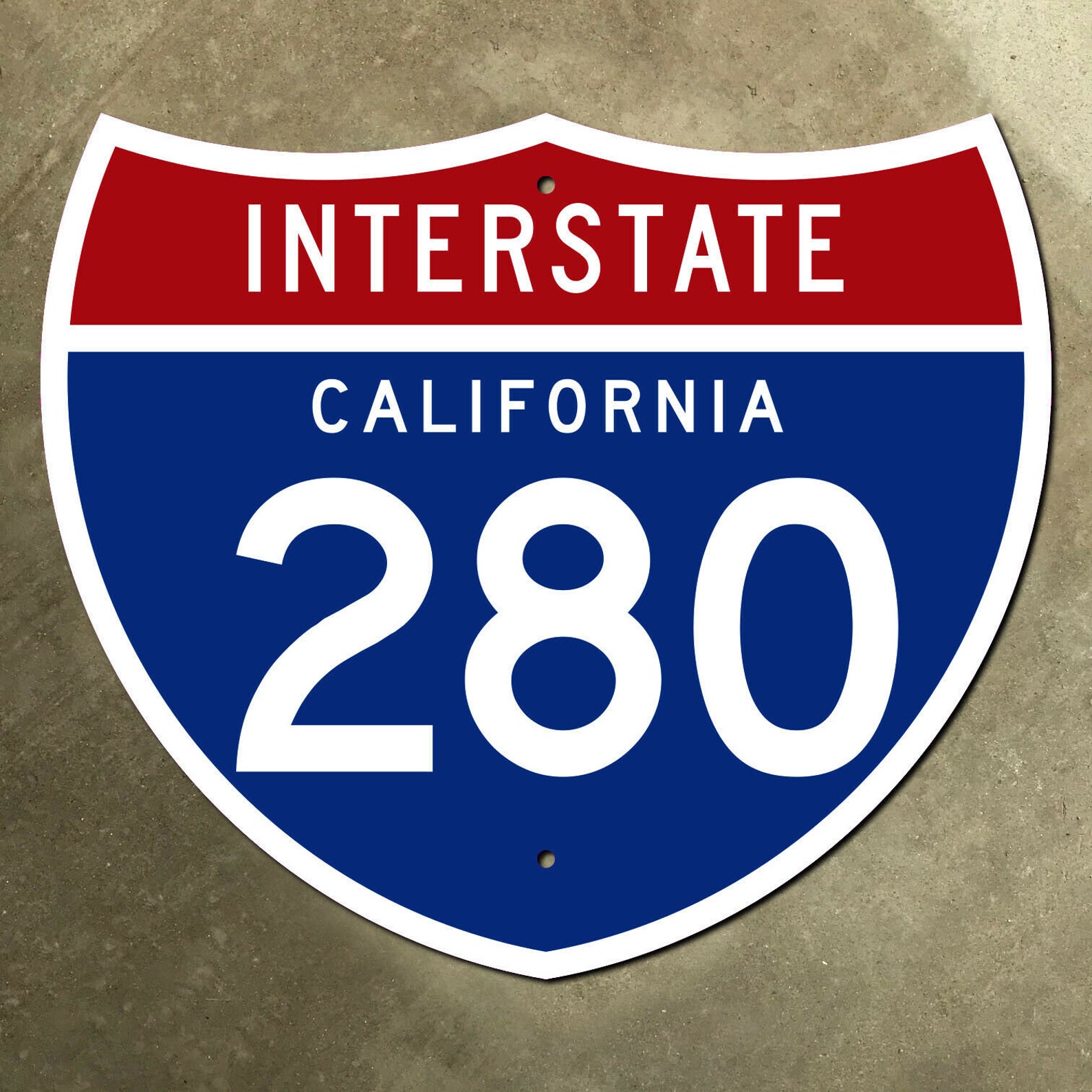 California Interstate Route 280 Highway Marker Road Sign San - Etsy
