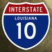 Louisiana Interstate Route 10 Highway Marker Road Sign New - Etsy