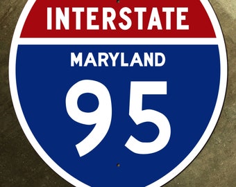 Interstate 95 Sign - Etsy