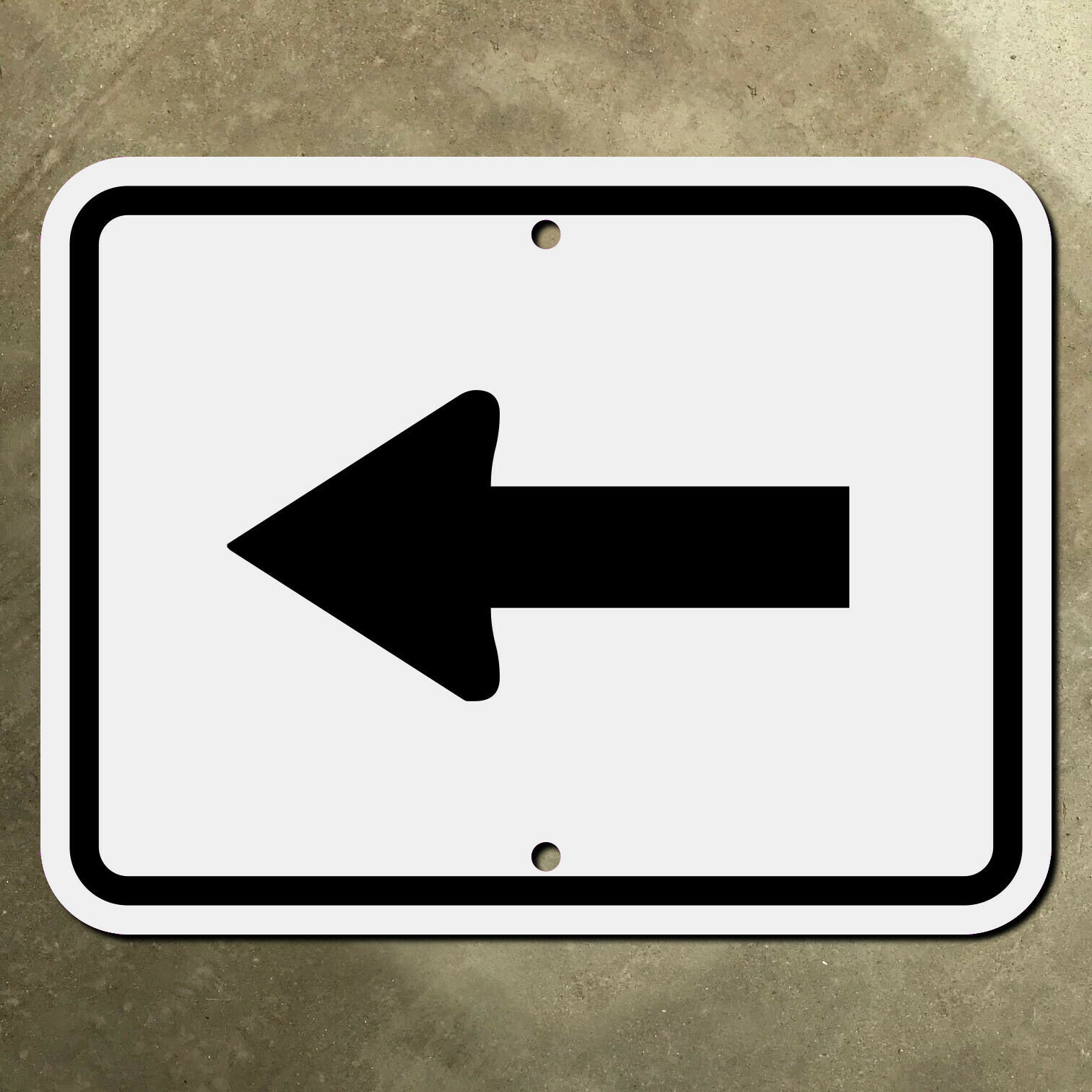 Left or right ARROW highway road sign route marker auxiliary | Etsy