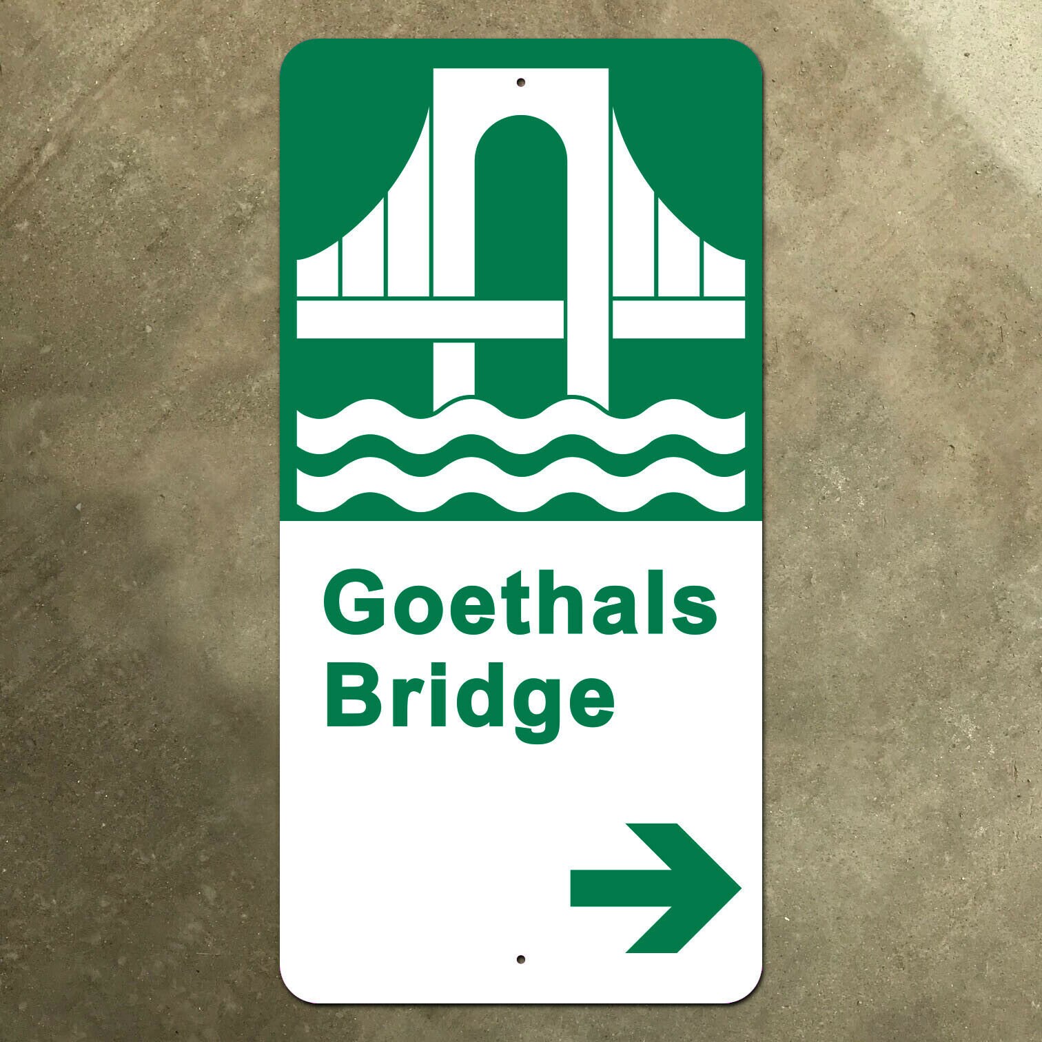 Goethals Bridge Highway Marker Road Sign Port Authority New - Etsy