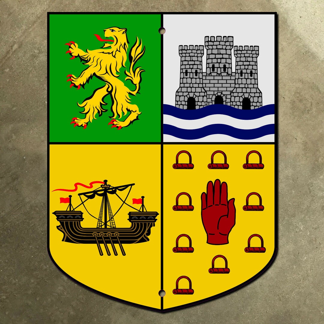 Macneil Family Coat of Arms Sign Shield Crest Scotland Macneill Mcneil ...