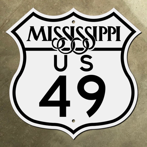 Mississippi State Highway Sign