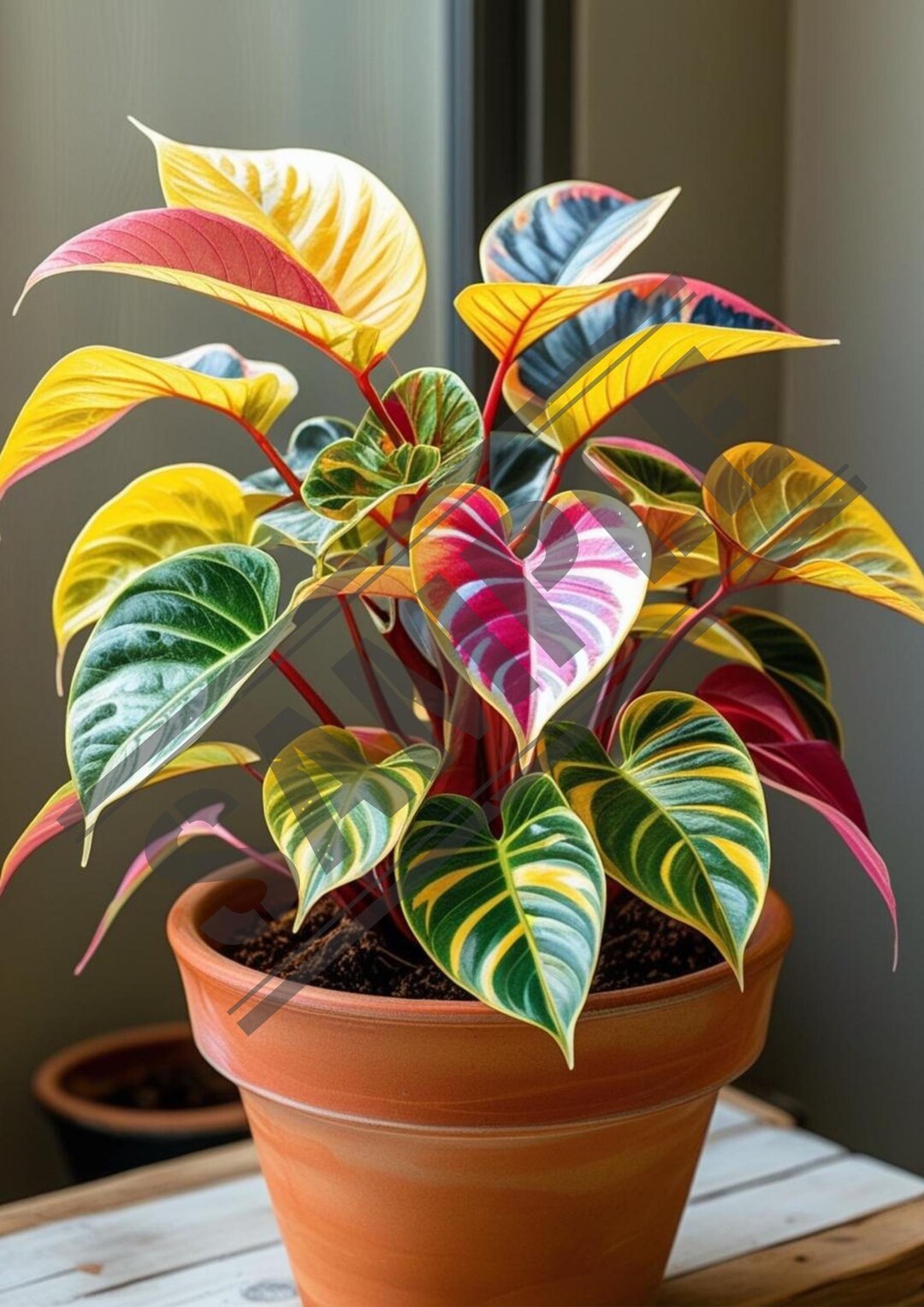 House Plant Themed Posters Pack of 5 Aesthetic Wall Art Digital ...