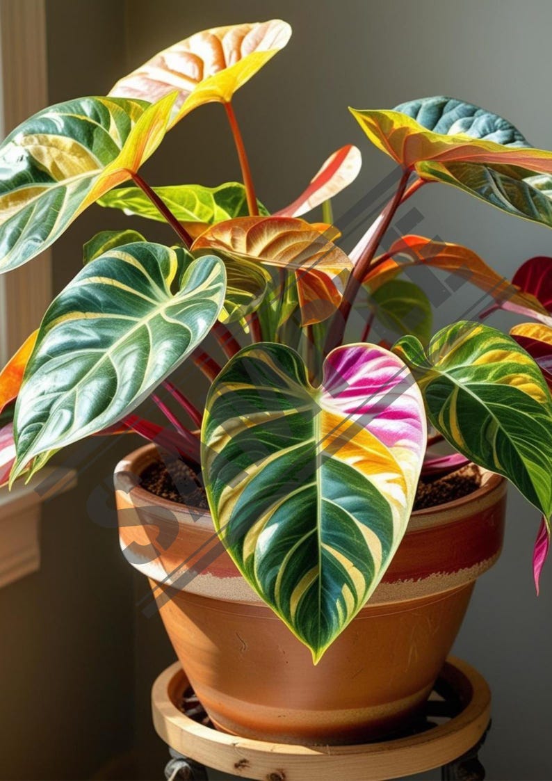 House Plant Themed Posters Pack of 5 Aesthetic Wall Art Digital ...