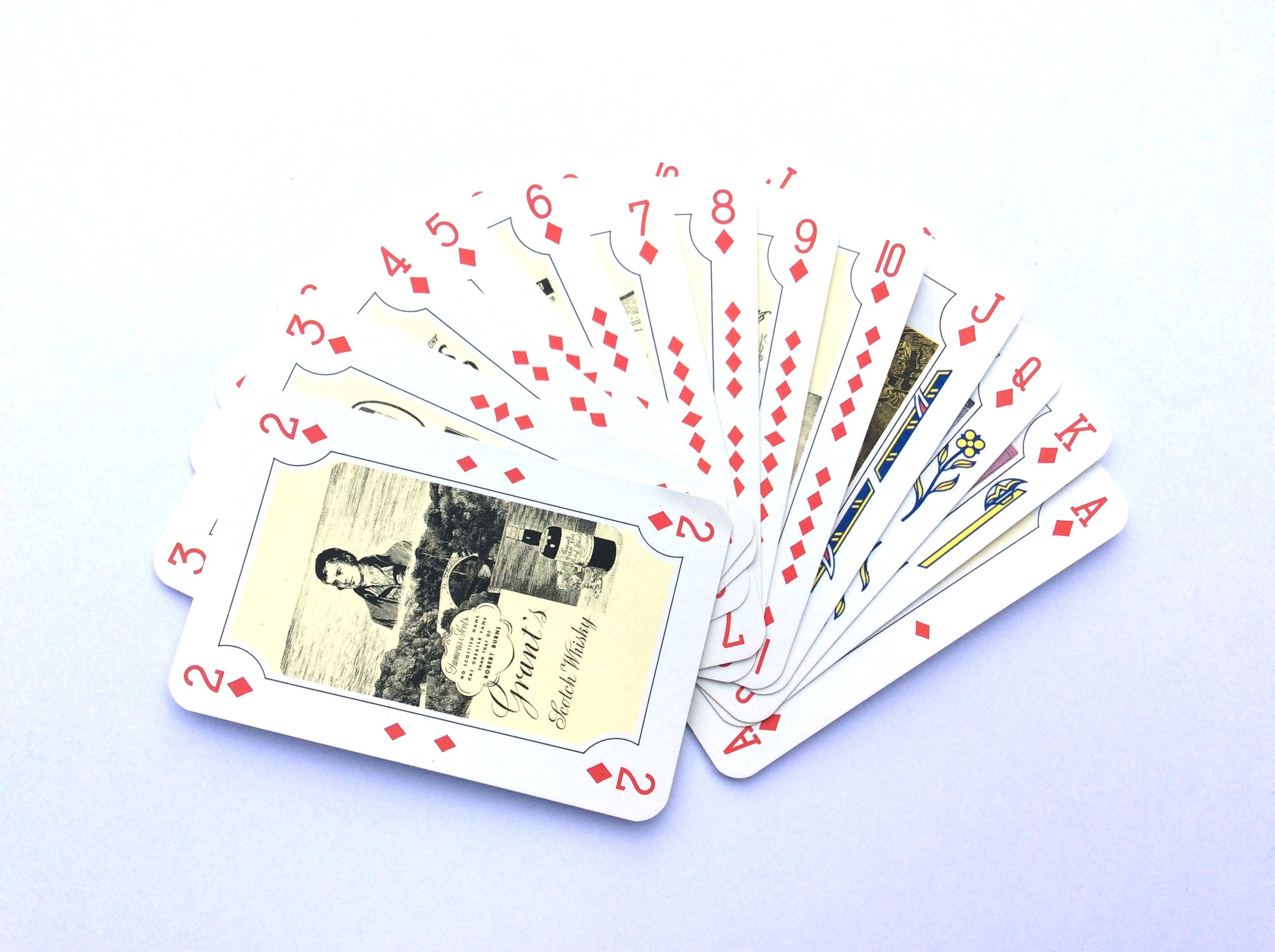 Grant's Whisky Playing Cards Vintage Playing Cards | Etsy