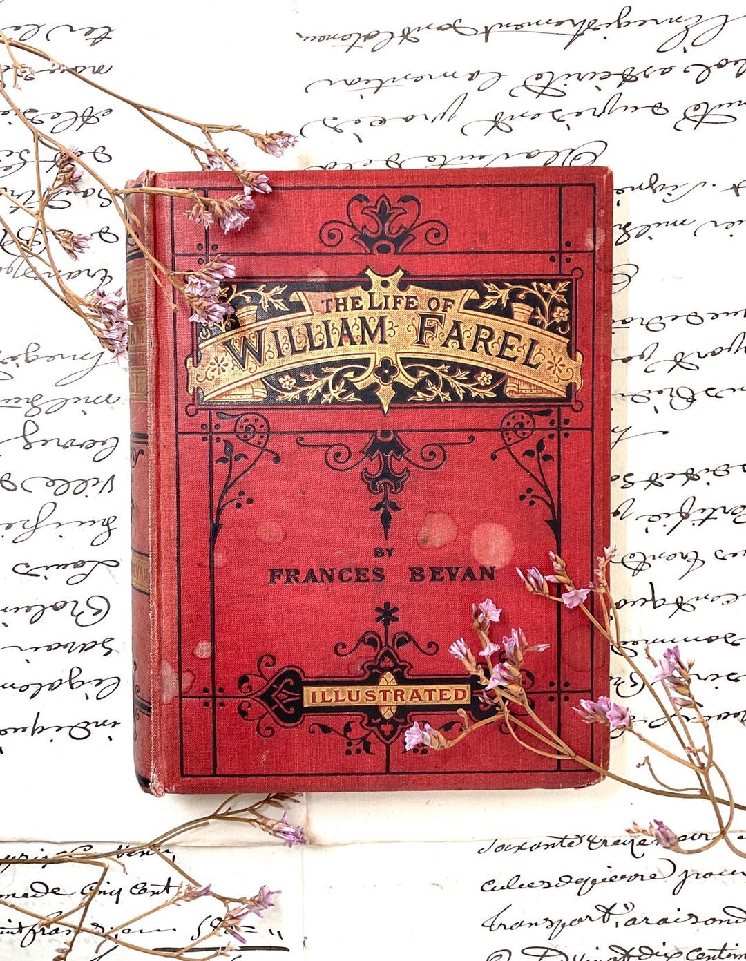 The Life of William Farel | FRANCES BEVAN | Illustrated Second Edition | Circa 1890s - Etsy