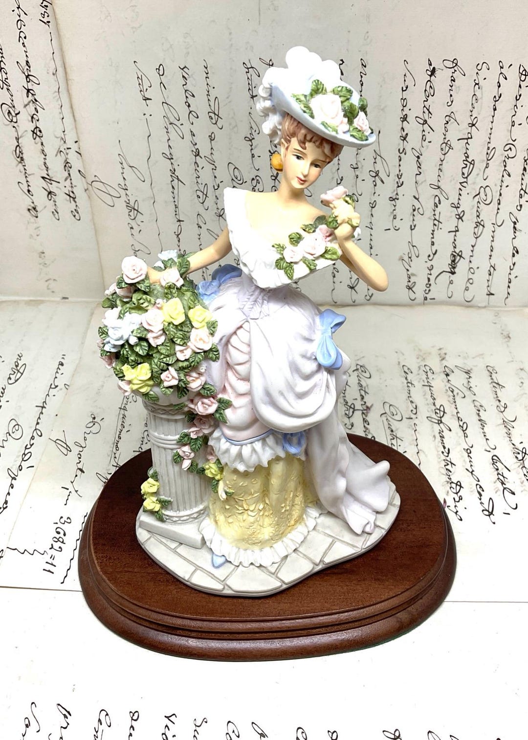 Leonardo Collection Figurine From 1992 | CONSTANCE Georgian Lady ...