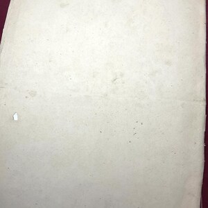 1883 Antique French Handwritten Manuscript | Stamped Watermark | C19th ...