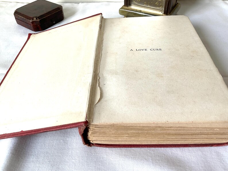 1906 A Love Cure | Philip Treherne | RARE BOOK | T. Fisher Unwin ...