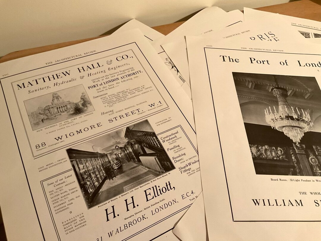 Genuine 1920s Antique Adverts PACK of 10 LARGE PAGES Mixed - Etsy