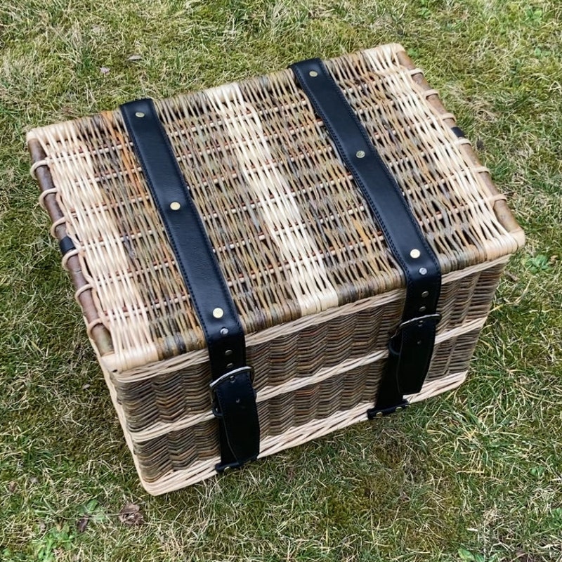 Wicker Trunk - Etsy