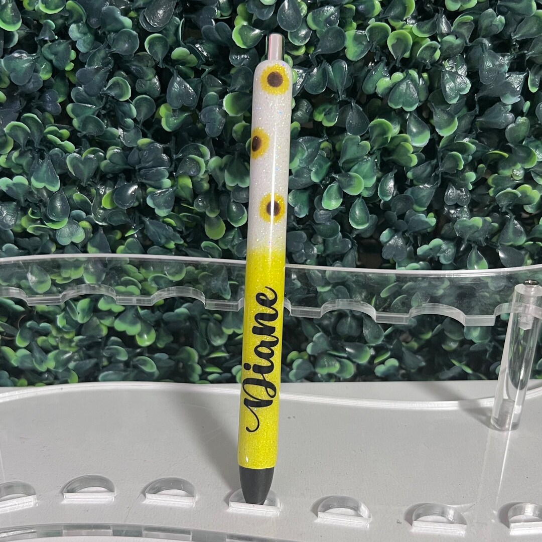 Glitter Pens Personalized Glitter Pens Inkjoy Gel Pen Sunflower Glitter ...
