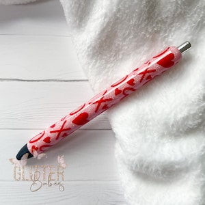 Valentine’s Day Glitter Pens • Heart Love and XOXO Inkjoy Gel Pens With ...