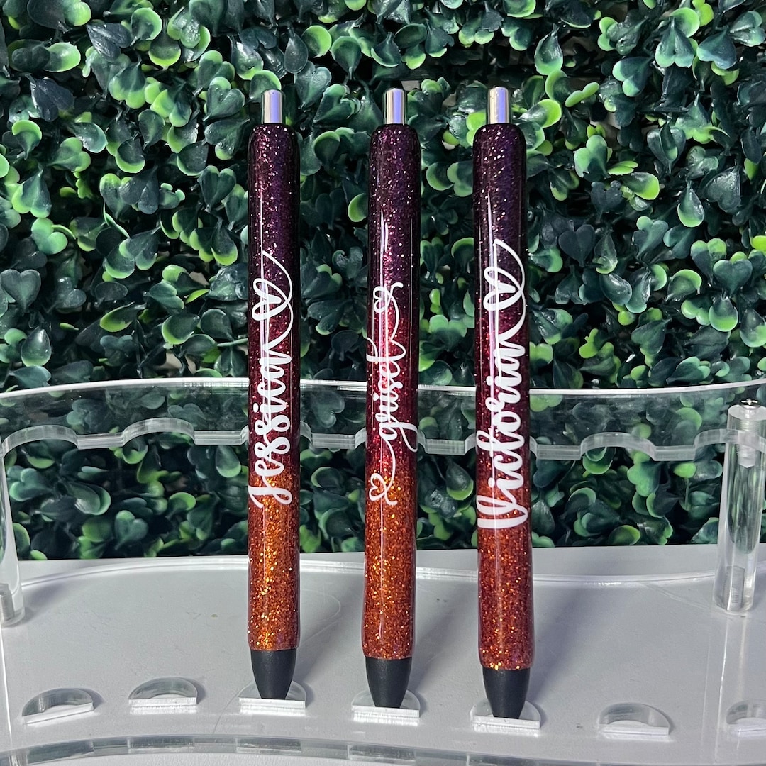 Glitter Pens Personalized Glitter Pens Inkjoy Gel Pen Ombre Glitter ...
