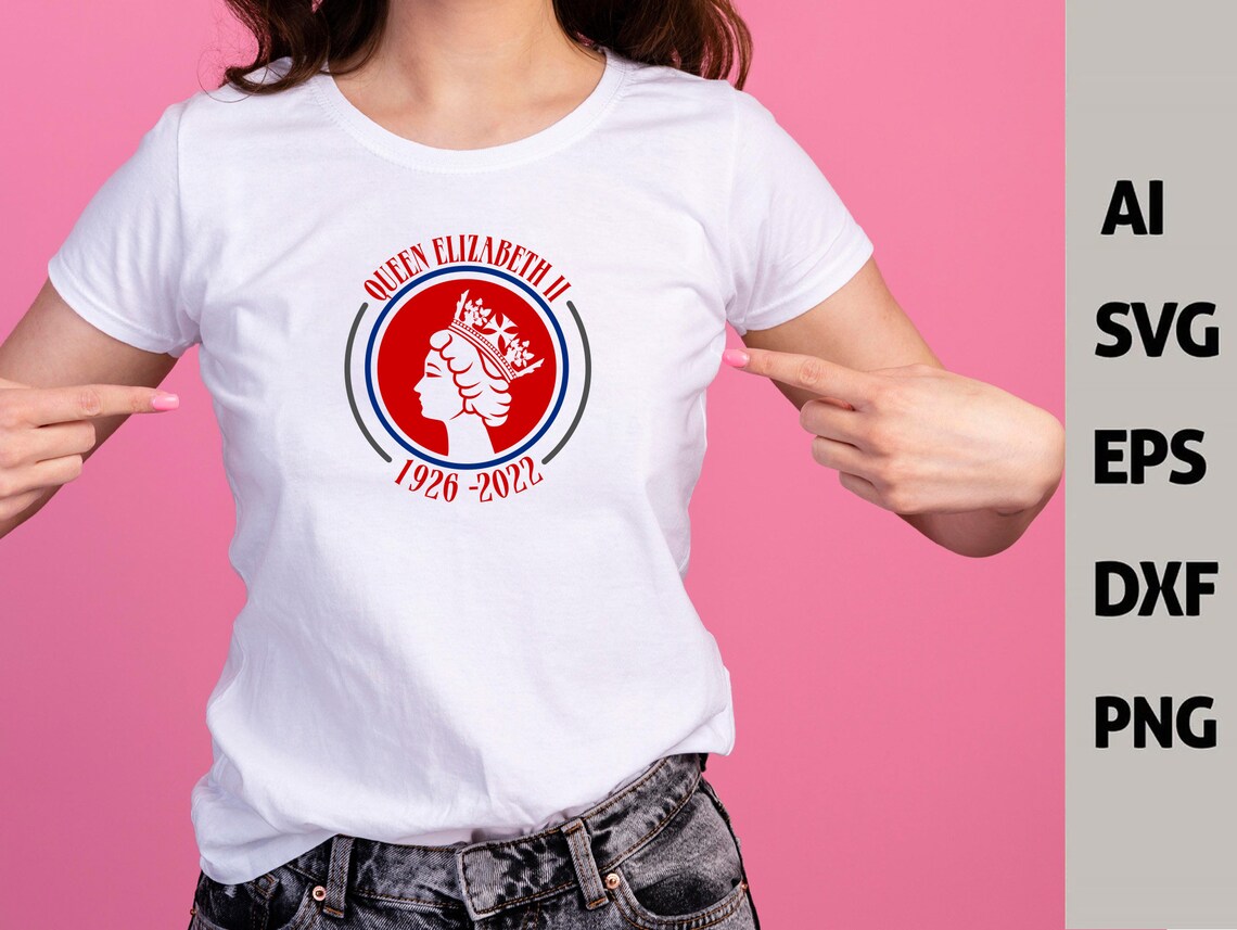 Hot Mega Bundle Queen Elizabeth II SVG PNG Eps Remembrance Emblem ...