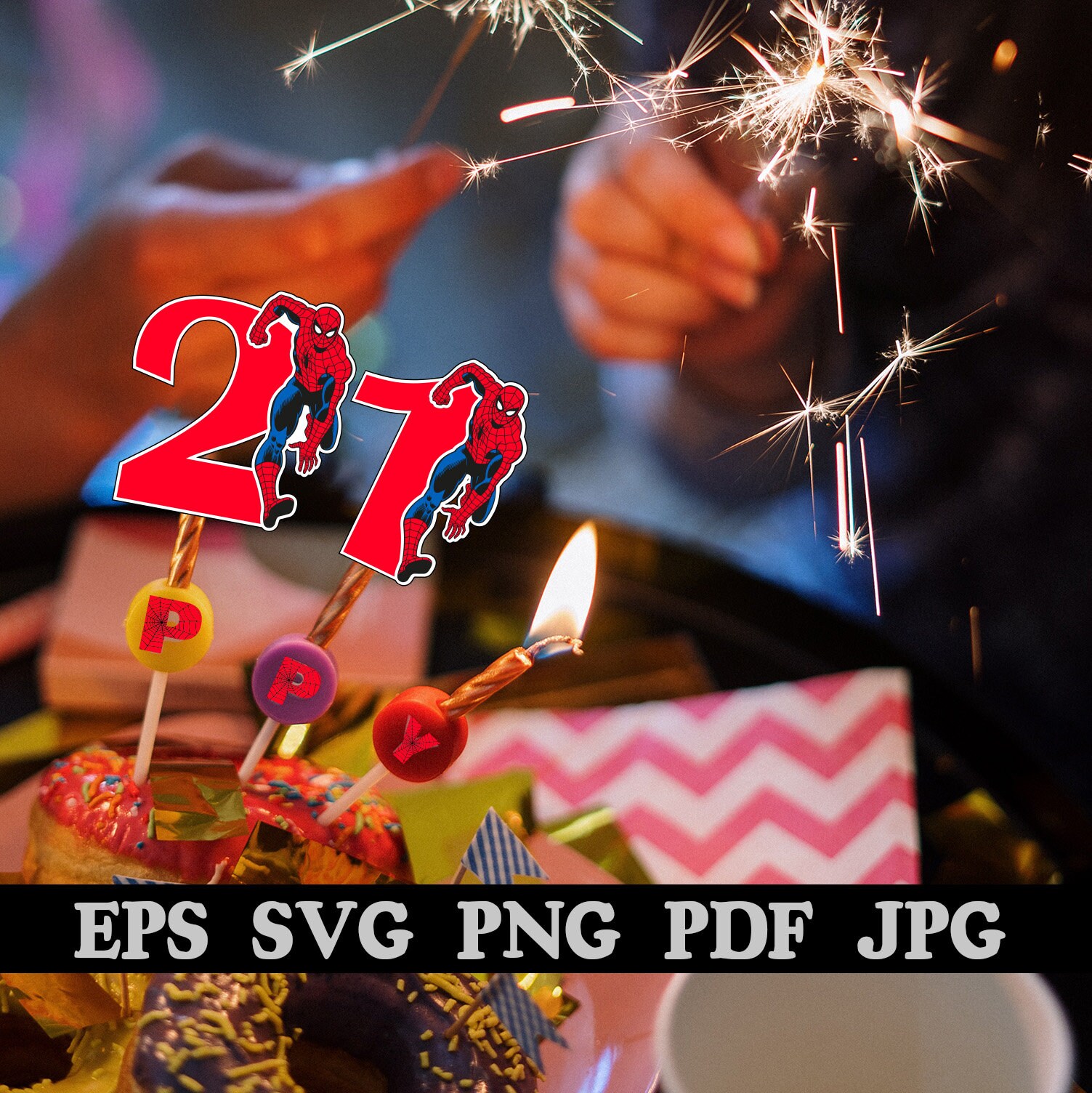 Spiderman Number Svg Number Clipart Number cut file for - Etsy España