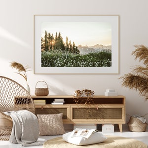 Printable Wildflowers Photography, Nature Landscape Large Wall Art ...