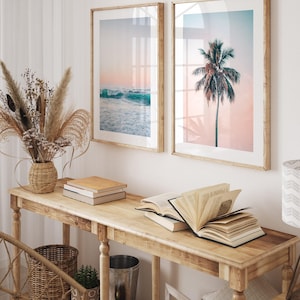 Coastal Prints Bundle, Printable Boho Beach Gallery Wall Art, Ocean ...