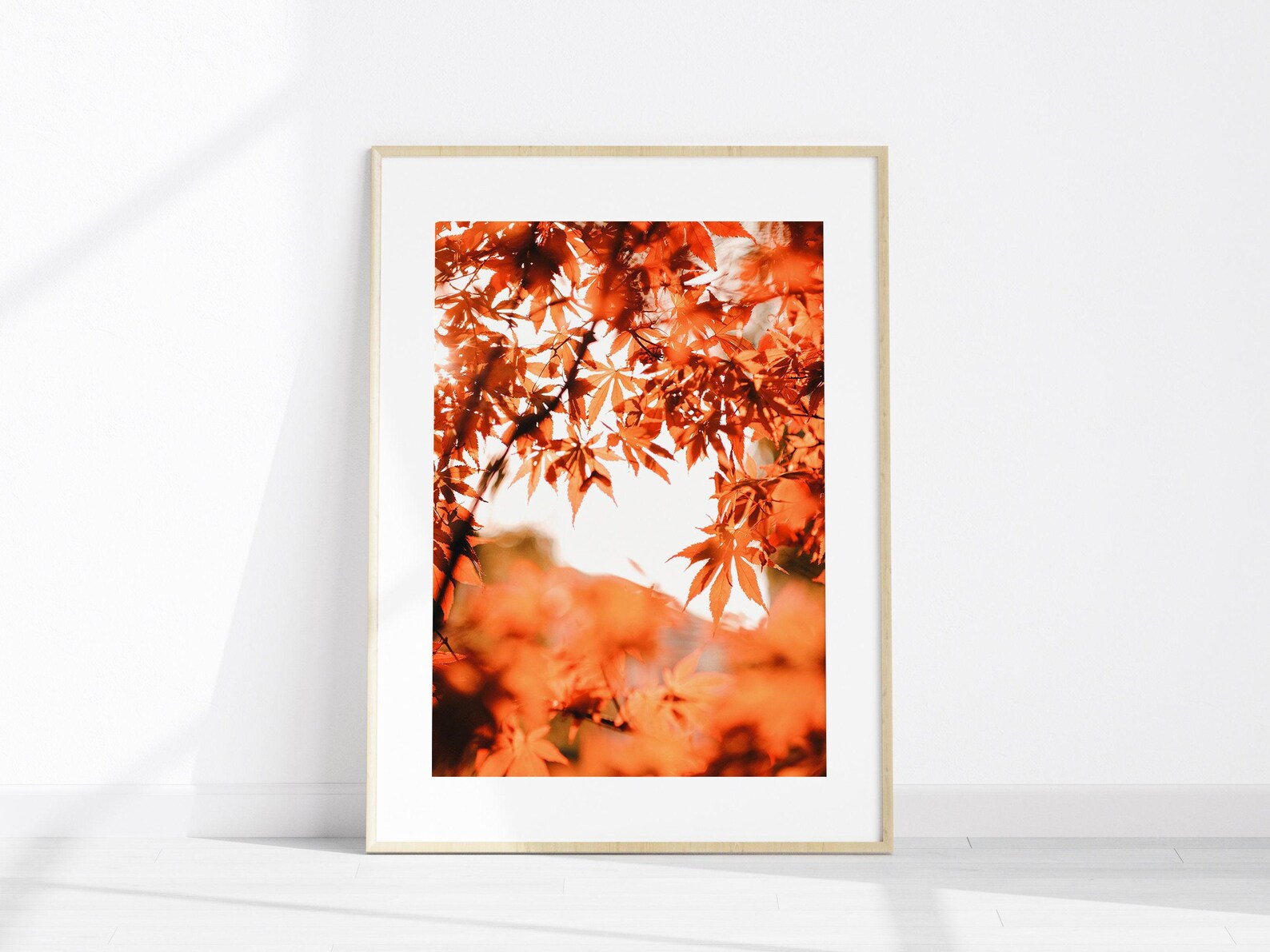 Printable Fall Set of 6 Prints, Autumn 6 Pieces Large Wall Art, Fall ...