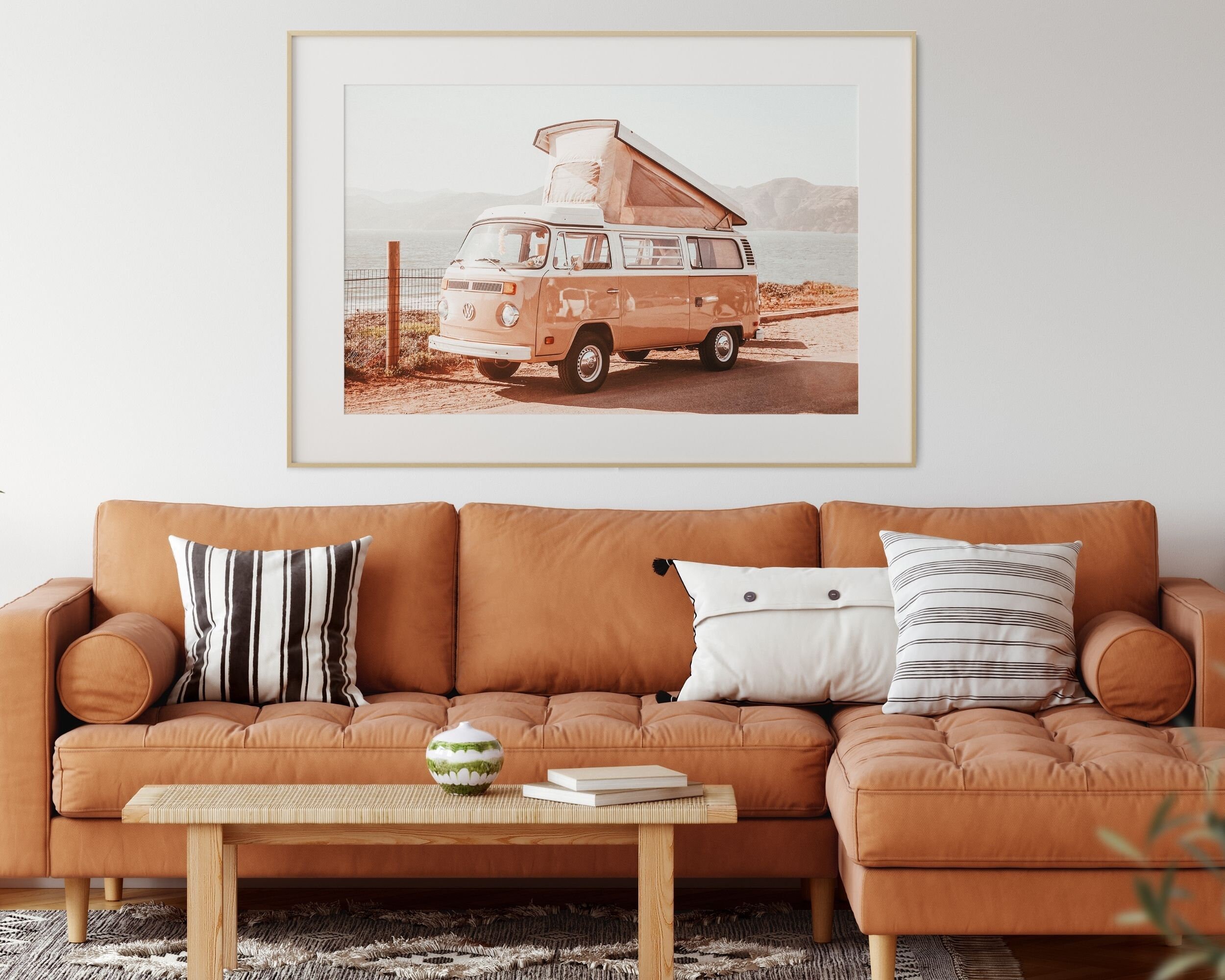 Retrò Van Prints Surf Van DIGITAL Poster Beach Cottage - Etsy UK