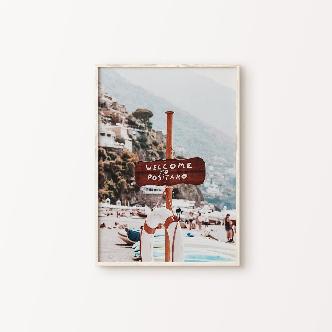 Printable Mediterranean Photography, Amalfi Coast Large Wall Art ...