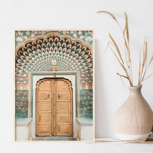 Set of 2 Boho Doors DIGITAL Prints, Arabic Large Wall Art Set, Moroccan ...
