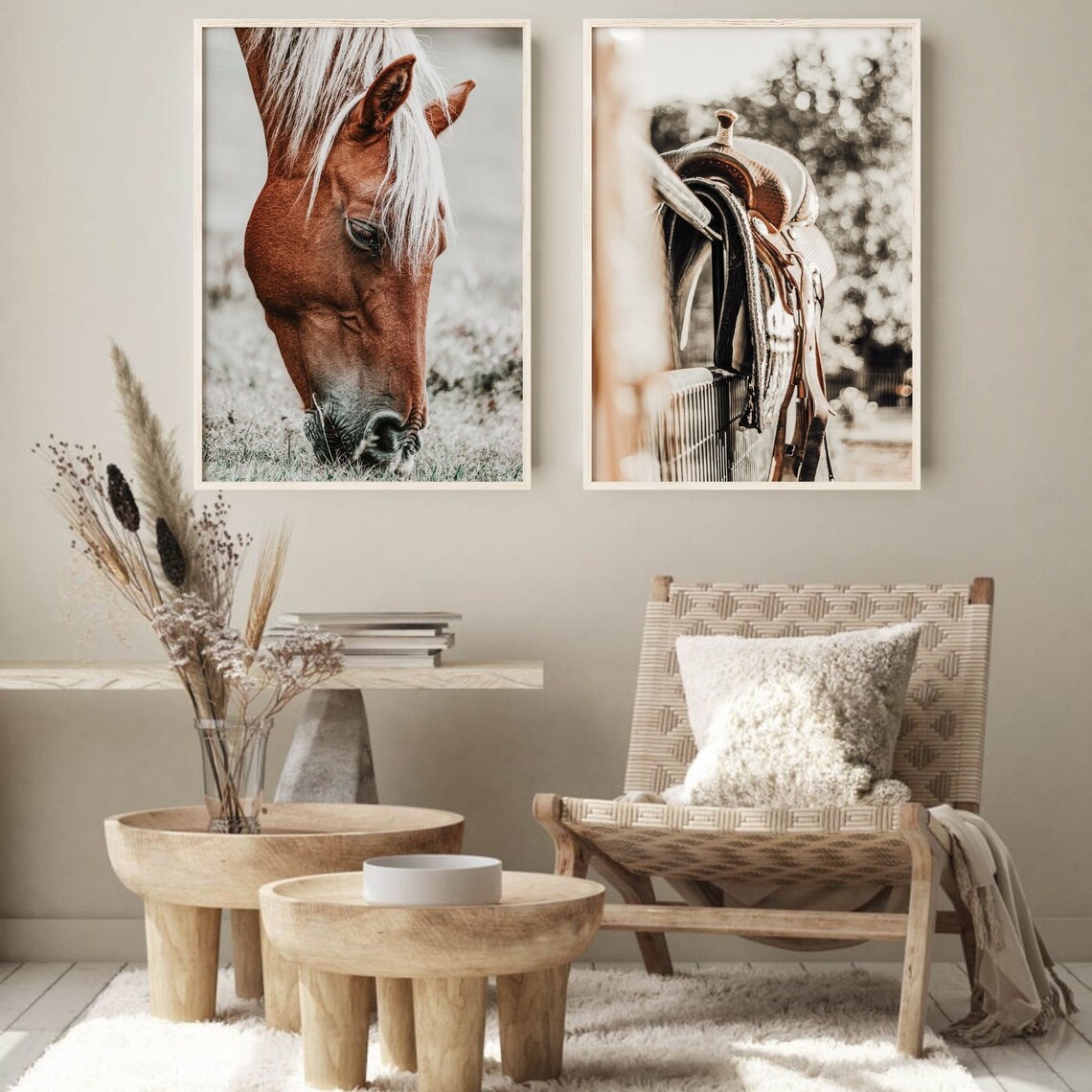 Boho Western Set of 2 Prints DIGITAL Southwest Farmhouse 3 - Etsy